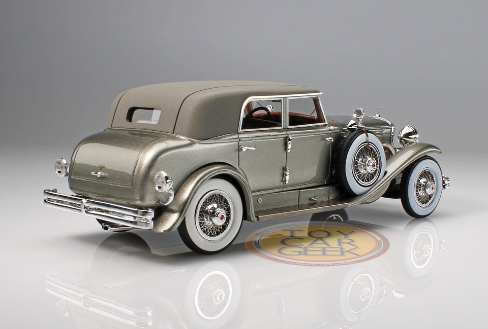 1932 Duesenberg Model J Torpedo Berline Rollston - Gray 1:43 Kess Scale ...