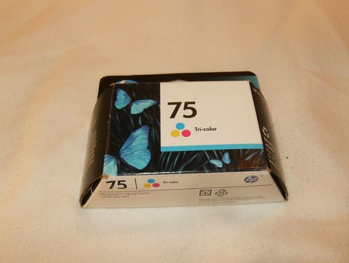 HP 75 Tri-color ink cartridge - May 2014. (BRAND NEW) | eBay