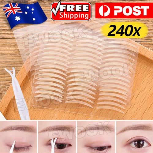 240Pcs Natural Invisible Eyelid Tape Stickers Adhesive Eye Lifting ...