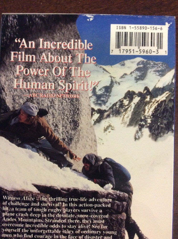 Alive (VHS, 1993) MediaGnu 717951596031| eBay