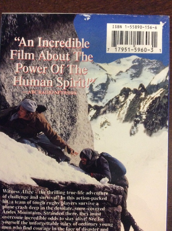 Alive (VHS, 1993) MediaGnu 717951596031| eBay