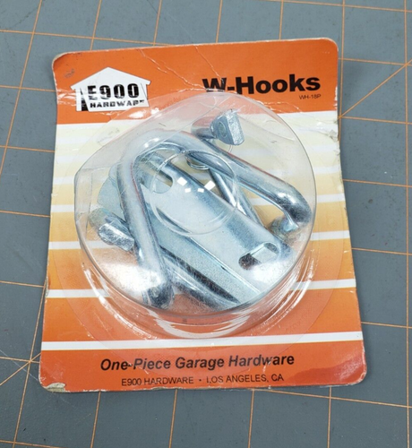 Garage Door Spring Containment W-Hook L Plates And Keeper Rings 2-Pack ...