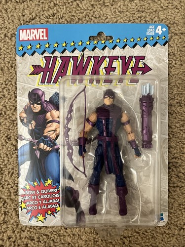 Marvel Legends Retro Wave Hawkeye 6in NEW ! | eBay