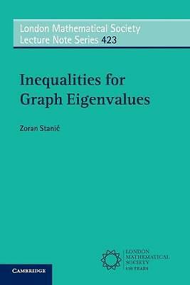 Inequalities for Graph Eigenvalues by Zoran Stanic (Paperback, 2015 ...