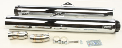 Two Brothers 005-4150499D S/O Cruiser Exhaust Exhaust Stainless Steel ...