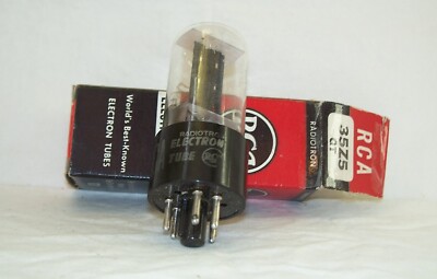 NOS RCA 35Z5GT tube in original box,tested great!,AA5 radio,35Z5 ...