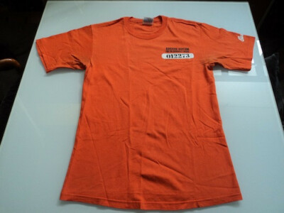 USED BATMAN "ARKHAM ASYLUM, INMATE" T-SHIRT, SIZE SMALL! GOOD CONDITION ...