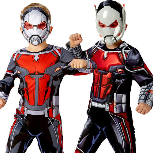 Ant-Man Boys Fancy Dress Comic Book Day Superhero Marvel Kids Childs ...