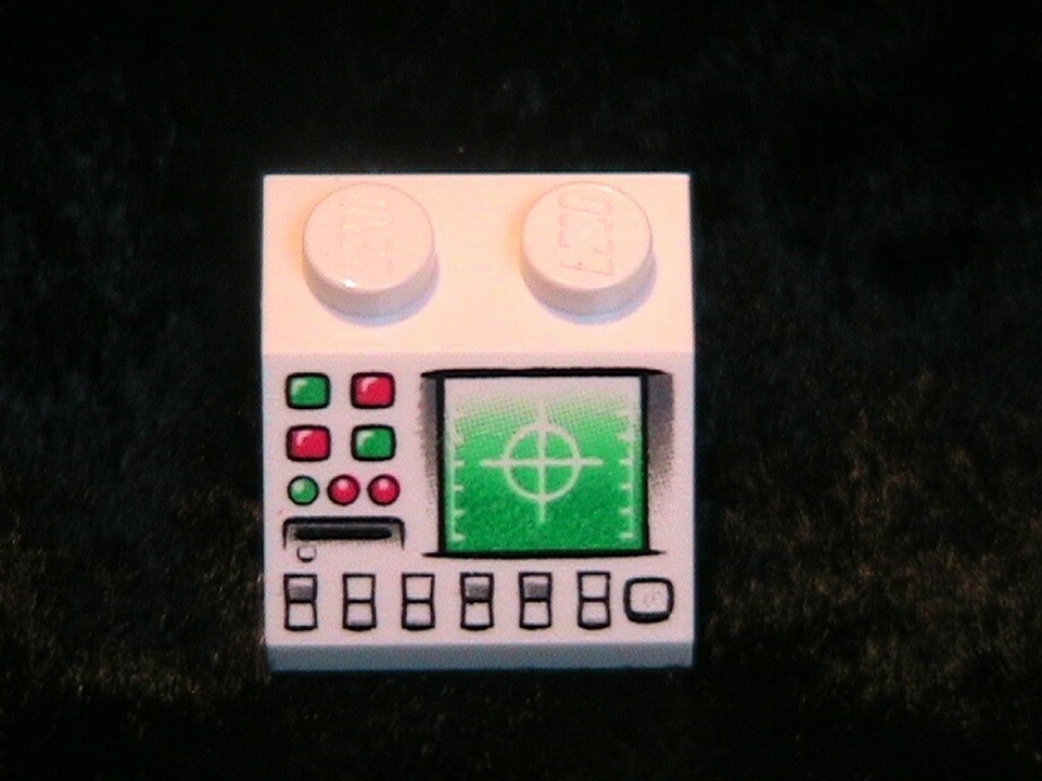 LEGO CONTROL PANEL GAUGE SLOPES ~ Radar Keypad Screen Phone Vent Lamp ...