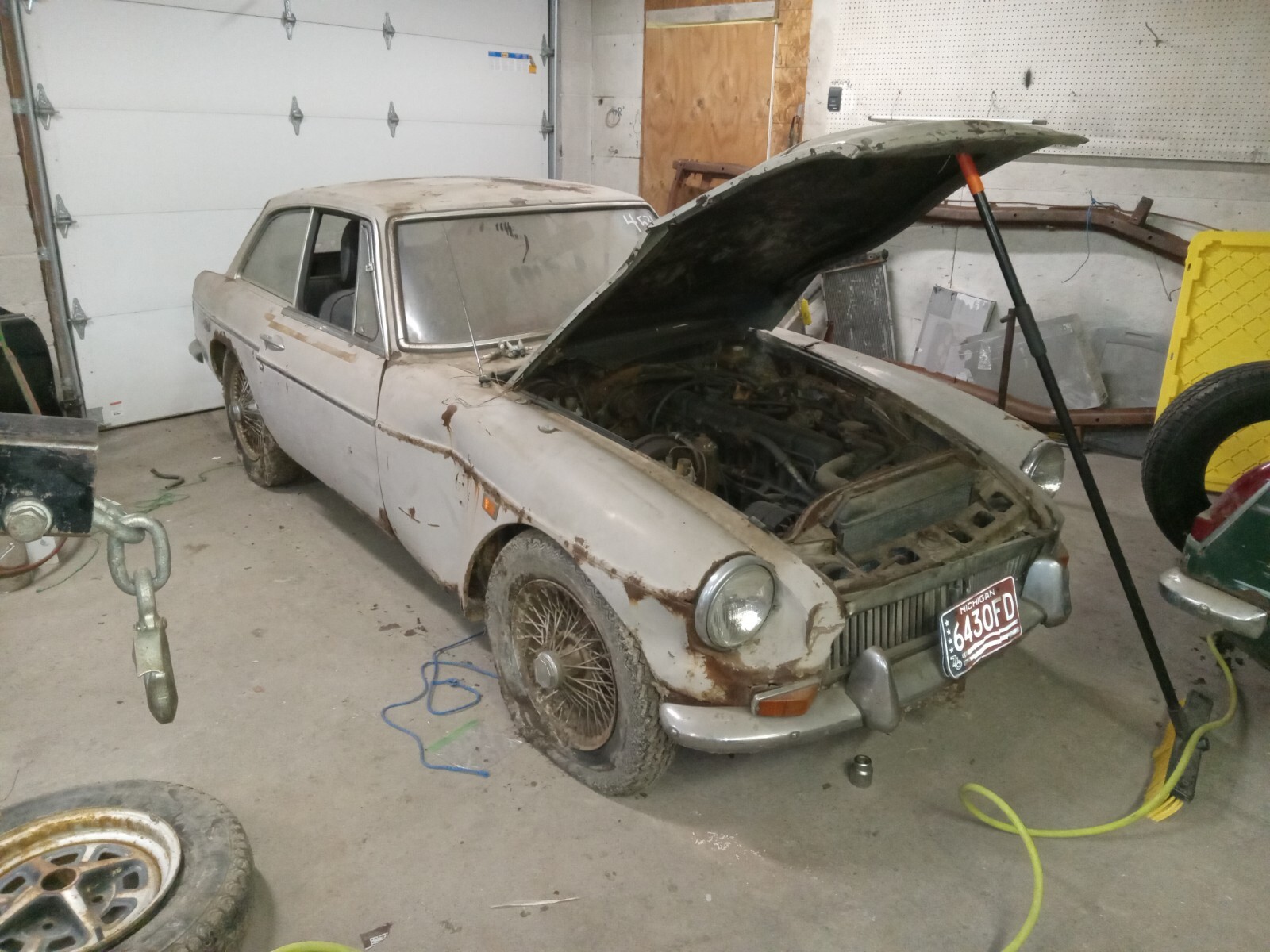 MGC 4 Speed Overdrive Transmission Gearbox, Rear Axle, Speedo Combo ...