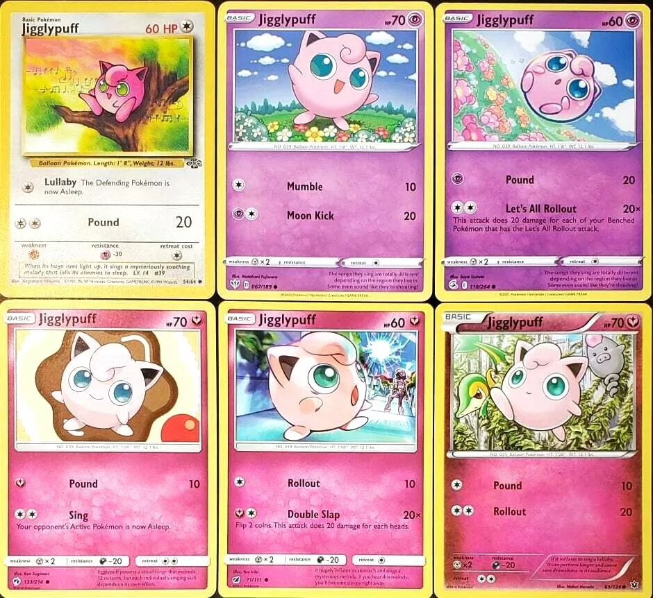 Pokemon Jigglypuff Card