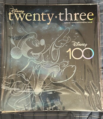 Disney Twenty-Three D23 Magazine Disney 100 Commemorative Issue | eBay