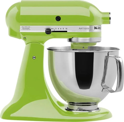 KitchenAid KSM150PSGA Artisan Series 5-Qt. Stand Mixer, Green Apple New ...
