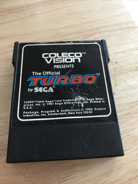 Turbo (Colecovision, 1982) for sale online | eBay