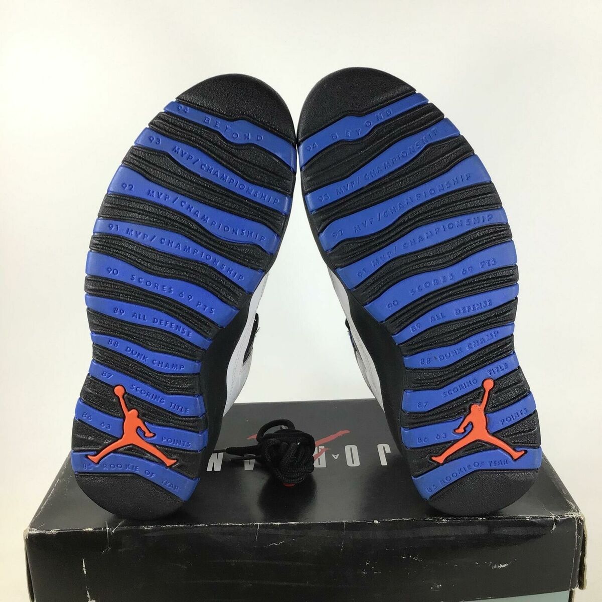 OG 1995 Air Jordan 10 New York Knicks Chicago X Size 9 Retro OG 1995 Air Jordan 10 New York Knicks Chicago X Size 9 Retro