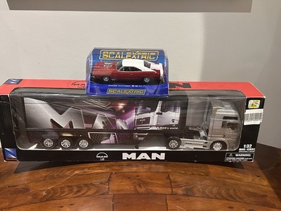New Ray 1:32 Scalextric slot scale MAN Race Lorry Truck Die-Cast metal ...