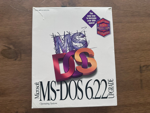 Microsoft MS-DOS 6.22 - Boxed - VGC | eBay