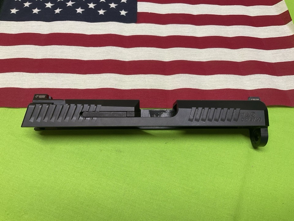 CZ P10C Slide OEM P 10 C With Night Fision Sights & Cajun Gun Works ...