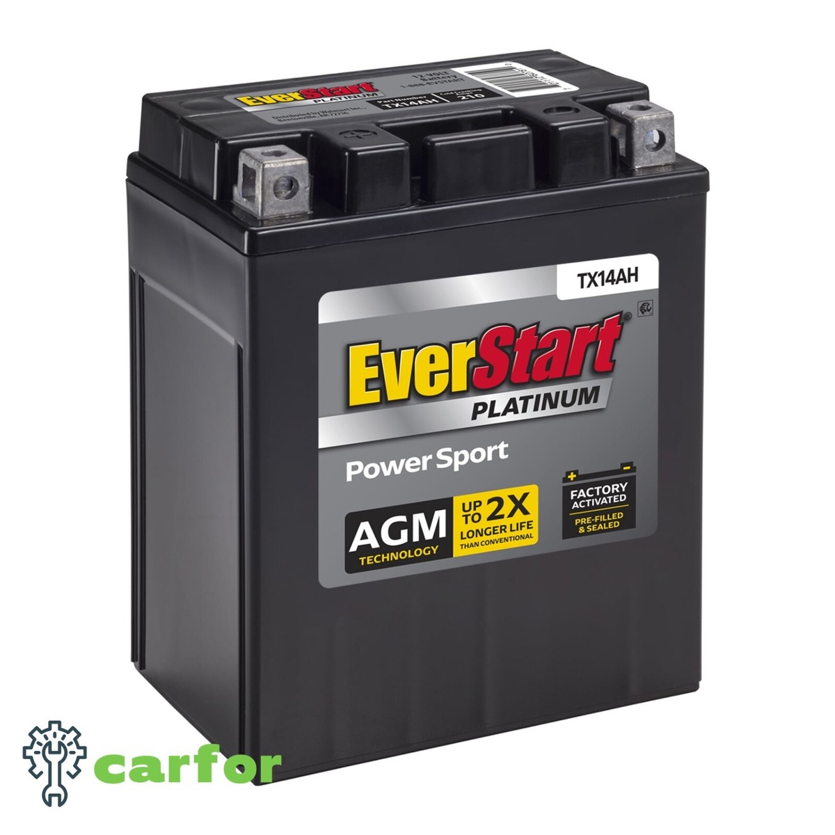 Everstart Plus Lead Acid Automotive Battery Group Size 25
