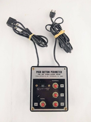 Titmus OV-7M 0V-7M Vision Tester Screener Push Button Perimeter ...