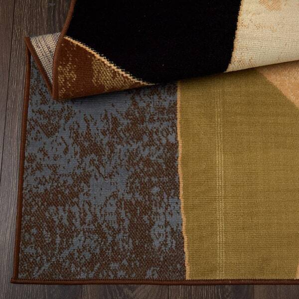 Geometric Colorful Area Rug 5x7 For Living Room Modern Clearance ...