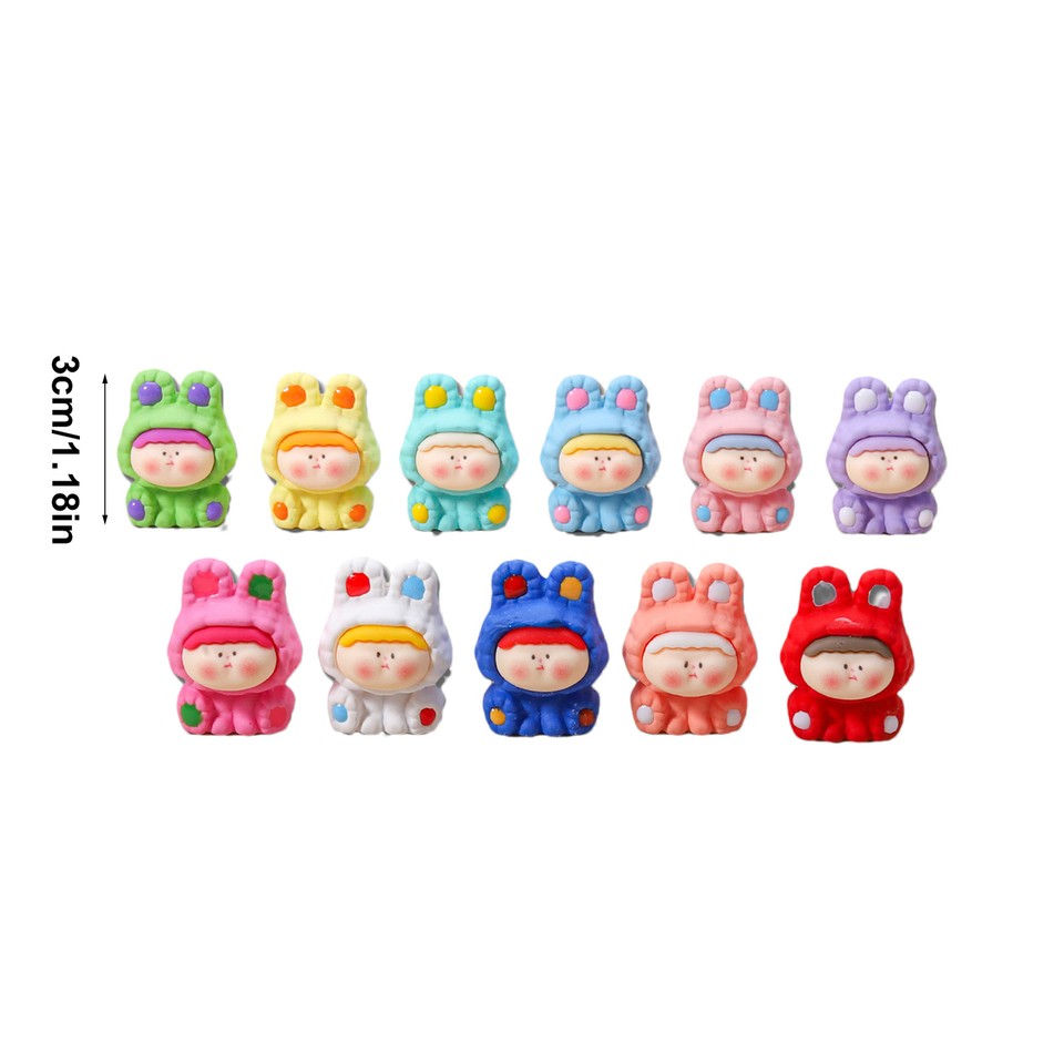 Cute Figures Collectibles Cute Miniature Figure Doll Resin Desktop high ...