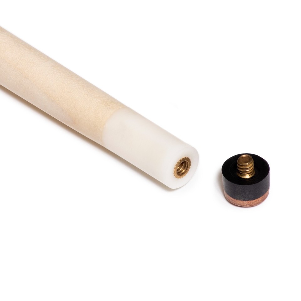 OKKO 1-Piece Pool Billiard House Bar Cue Sticks 57”, Screw-On Tip, Pack ...