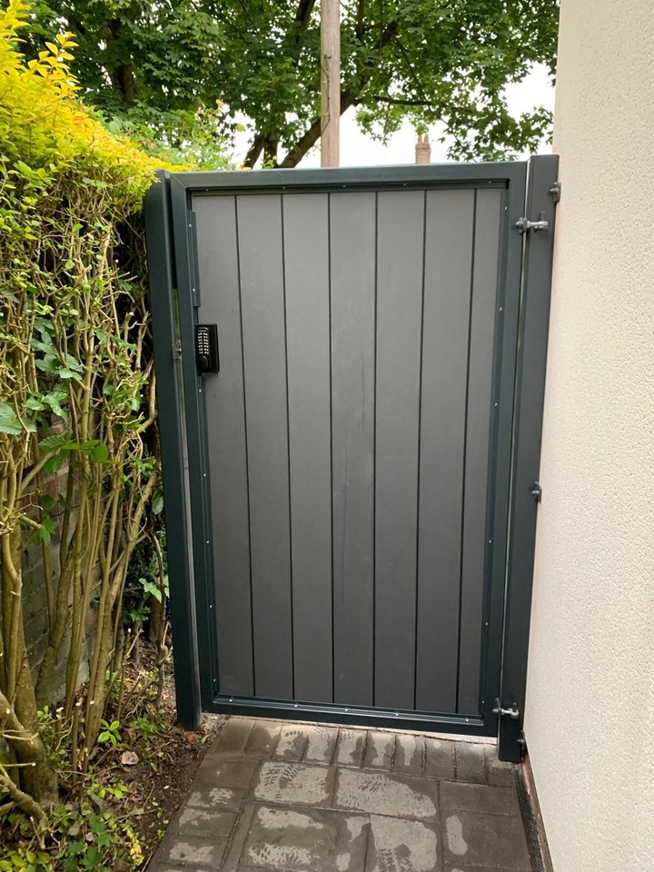 Composite Pedestrian Gate | Bespoke Framed Access Gate | Made to ...