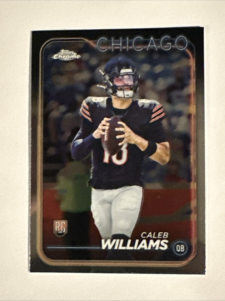 Caleb Williams 2024 Topps Chrome Rookie RC #202 Chicago Bears | eBay