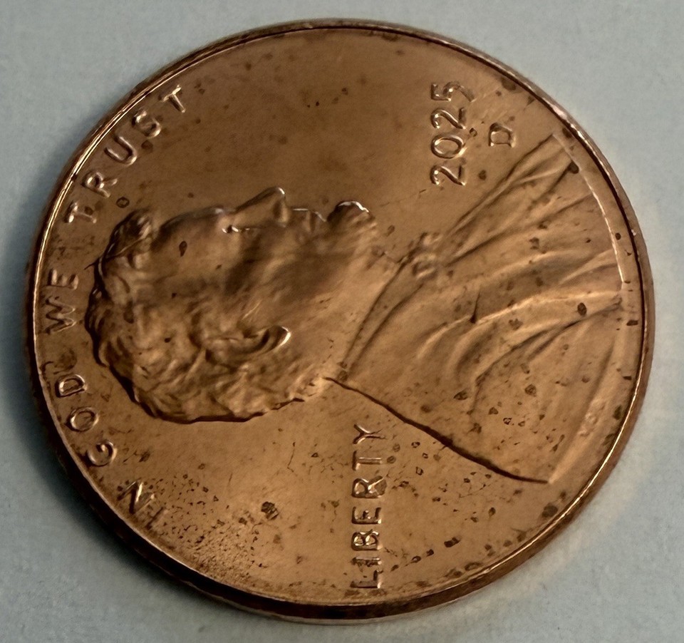 2025 D Uncirculated Lincoln Shield Penny Errors (#558) | eBay