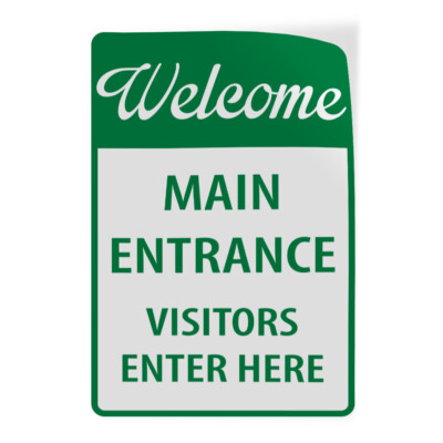 Safety Signage - Visitors