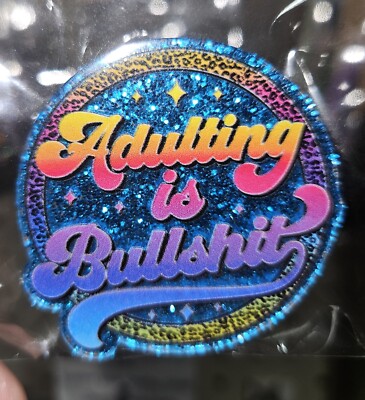 Adulting Is BS Funny Cell Phone Pops Socket New Tablet Phone Accessory ...