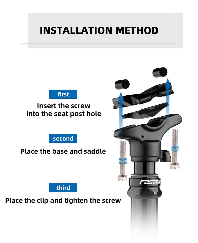 Fastace Dropper Post MTB Seatpost 27.2mm 30.9mm 31.6mm Internal ...