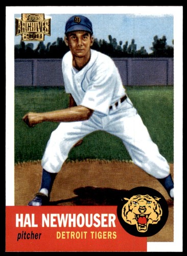 2001 Topps Archives Baseball Card Hal Newhouser Detroit Tigers #228 | eBay