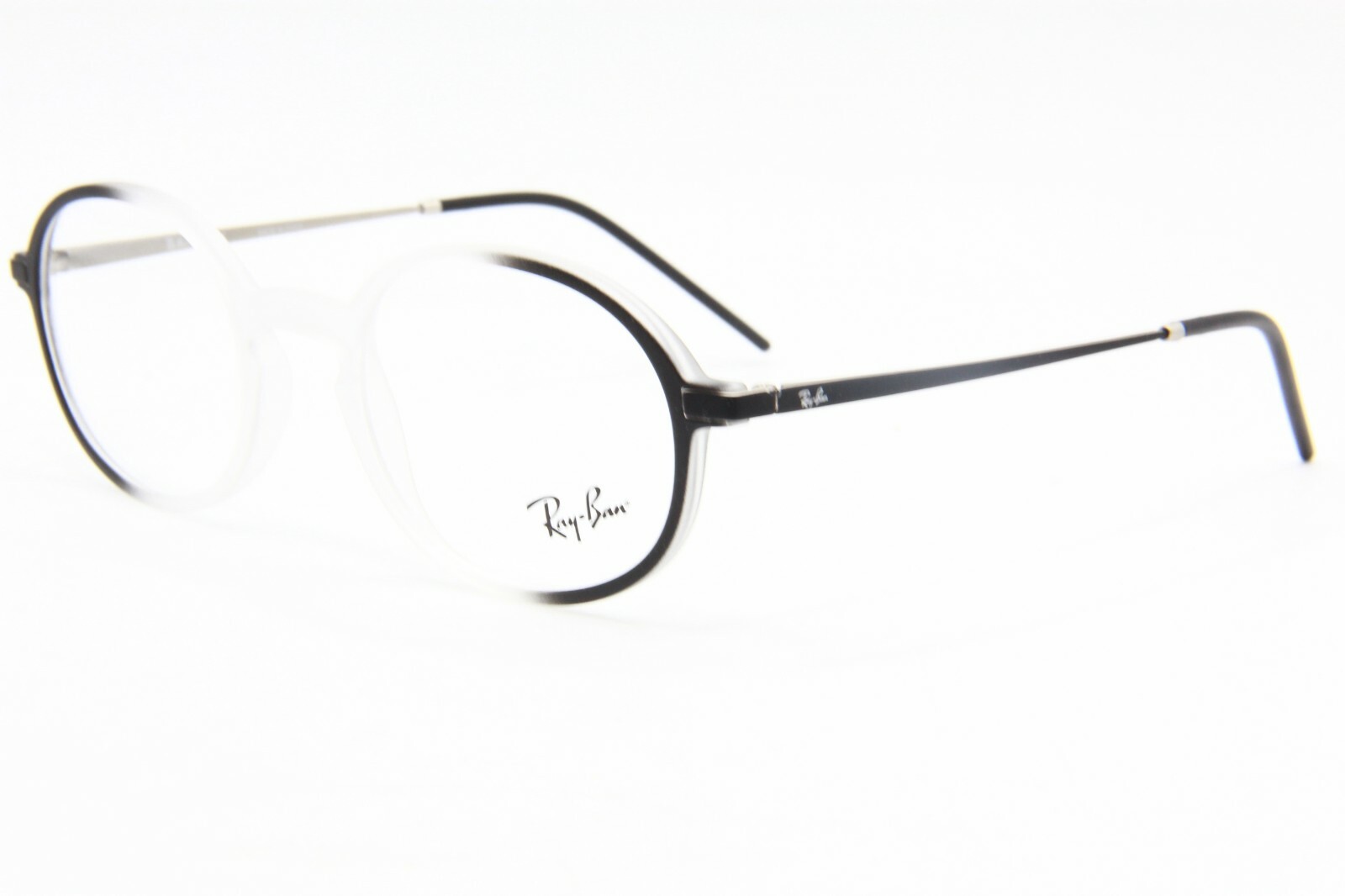 NEW RAY BAN RB 7153 5789 GRAY AUTHENTIC EYEGLASSES FRAME RB7153 RX 50 ...