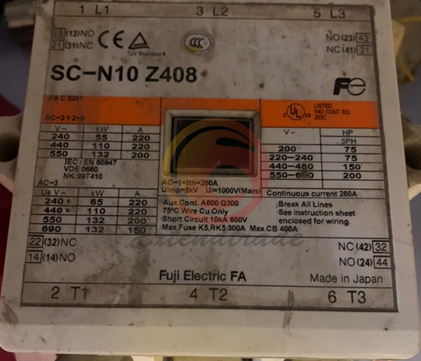 ONE Used SC-N10Z408 AC220V contacor SC-N10 Z408 | eBay