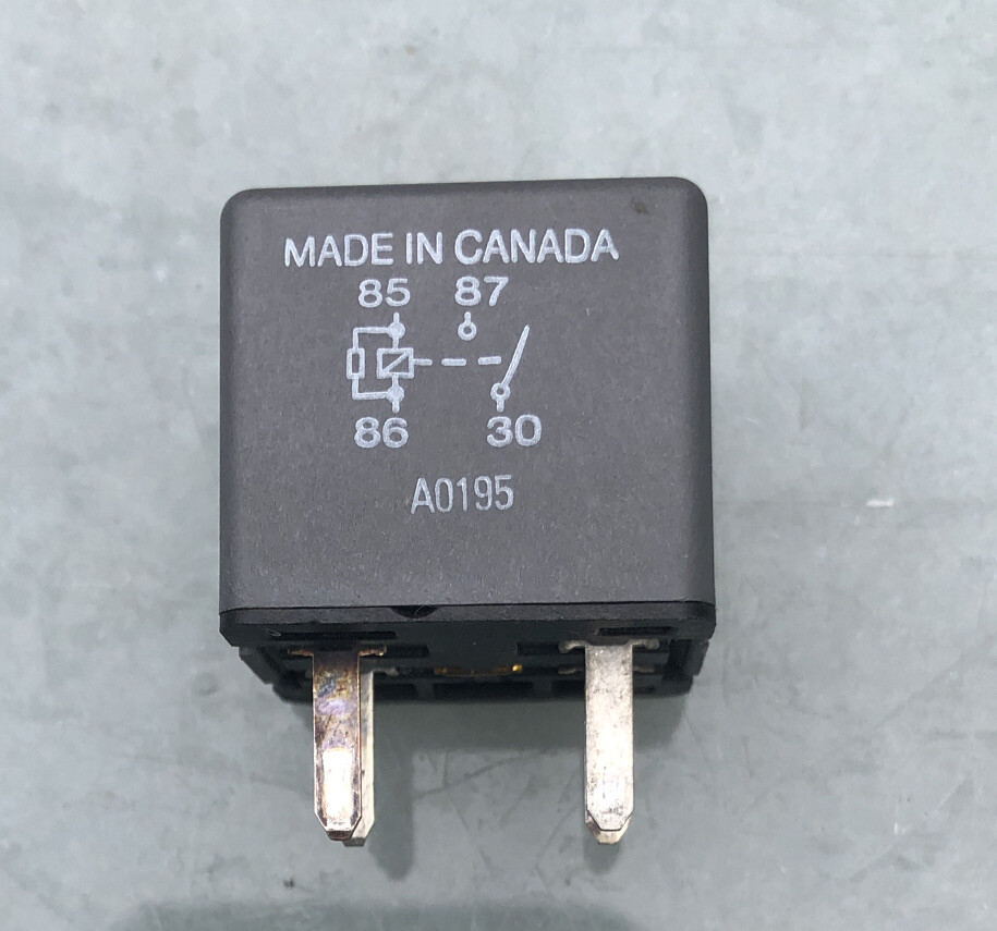 (1) Omron 4 Pin GM Relay (7236) 12177236 OEM tested with a 60 day ...