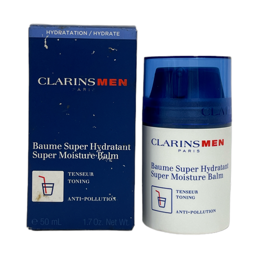 Clarins Men Super Moisture Balm Toning (50ml/1.7oz) As See In Pics! | eBay