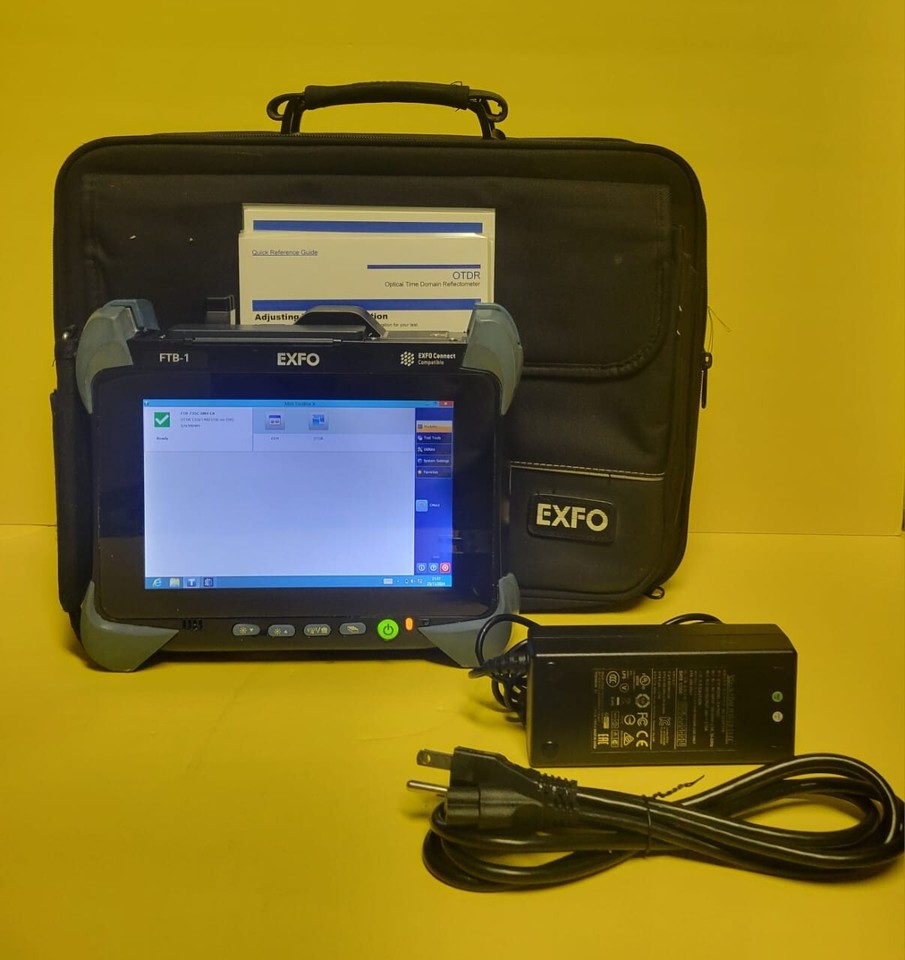 Exfo FTB-1 Pro FTB-735C-SM4-EA OTDR iOLM 1310 1490 1550nm SM FTB Fiber ...