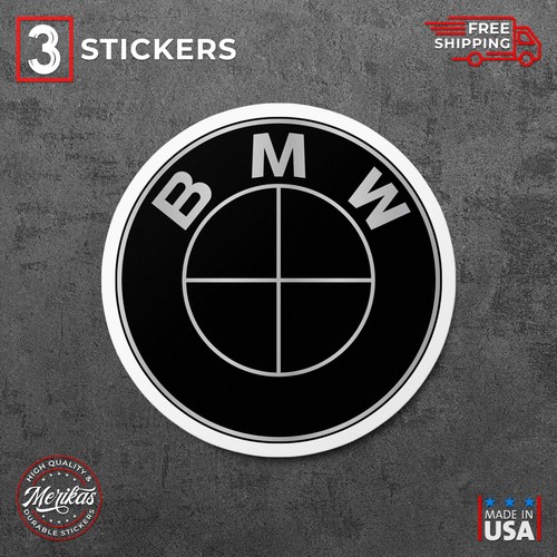 BMW Black Vinyl Decal Stickers, Vehicle Windows, Bumpers, Motorcycles ...
