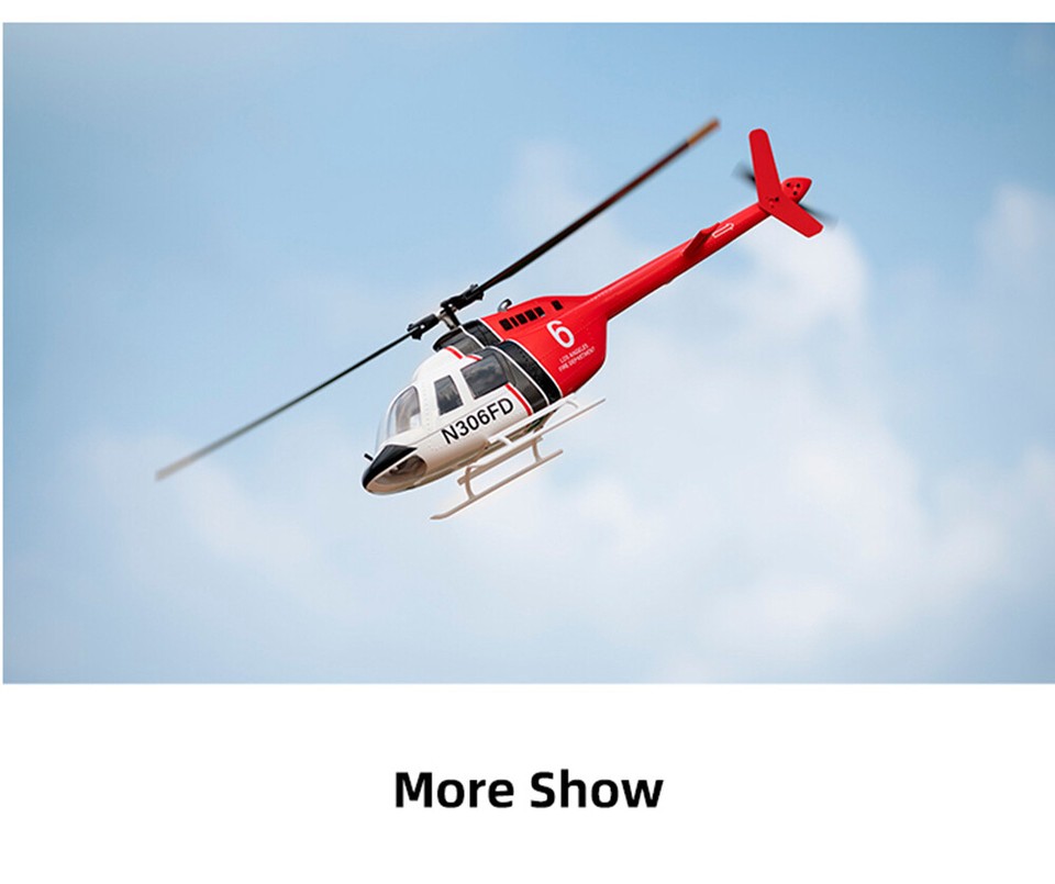 Fly Wing Bell 206 V3 6CH 3D GPS Auto Return Hovering RC Helicopters 2 ...