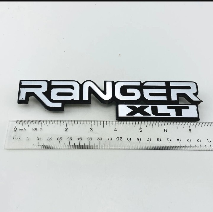 1996-2005 Ford Ranger XLT Emblem Logo Letters Badge Side Fender Chrome ...
