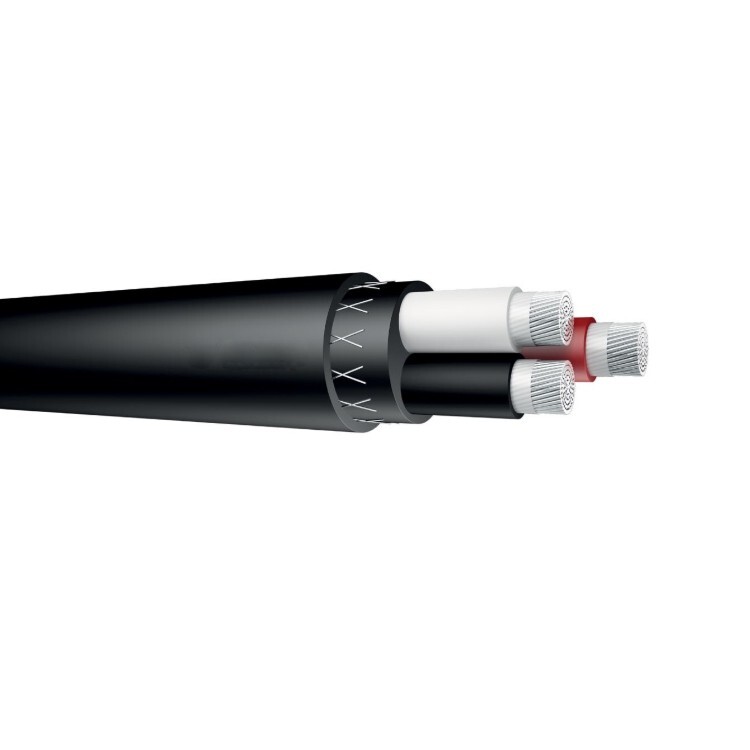 1000' 500 MCM 3 Conductor THOF-500 Enhanced Navy Shipboard Power Cable ...