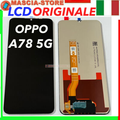 DISPLAY OPPO A78 5G CPH2483 CPH2495 LCD + TOUCH SCREEN SCHERMO VETRO ...
