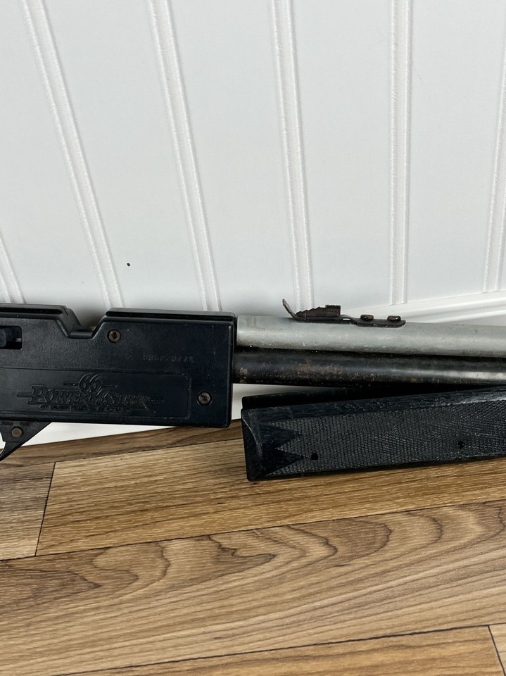 Vtg Crosman Power Master 66 BB Pellet Air Gun Rifle 66C WORKS ...