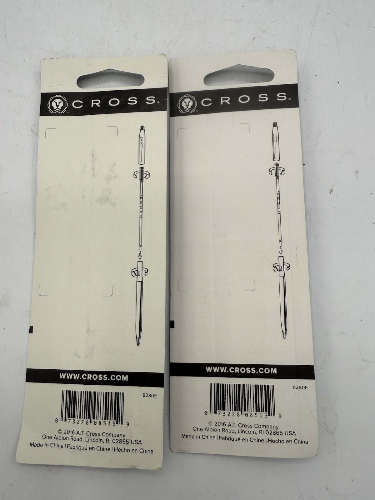 Cross Rolling Gel Ink Refill for Ballpoint Pen Red 8515 Red Medium Lot ...