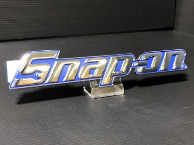 Snap-on Emblem Diecast Metal Blue Blue Badge Sticker New From Japan | eBay