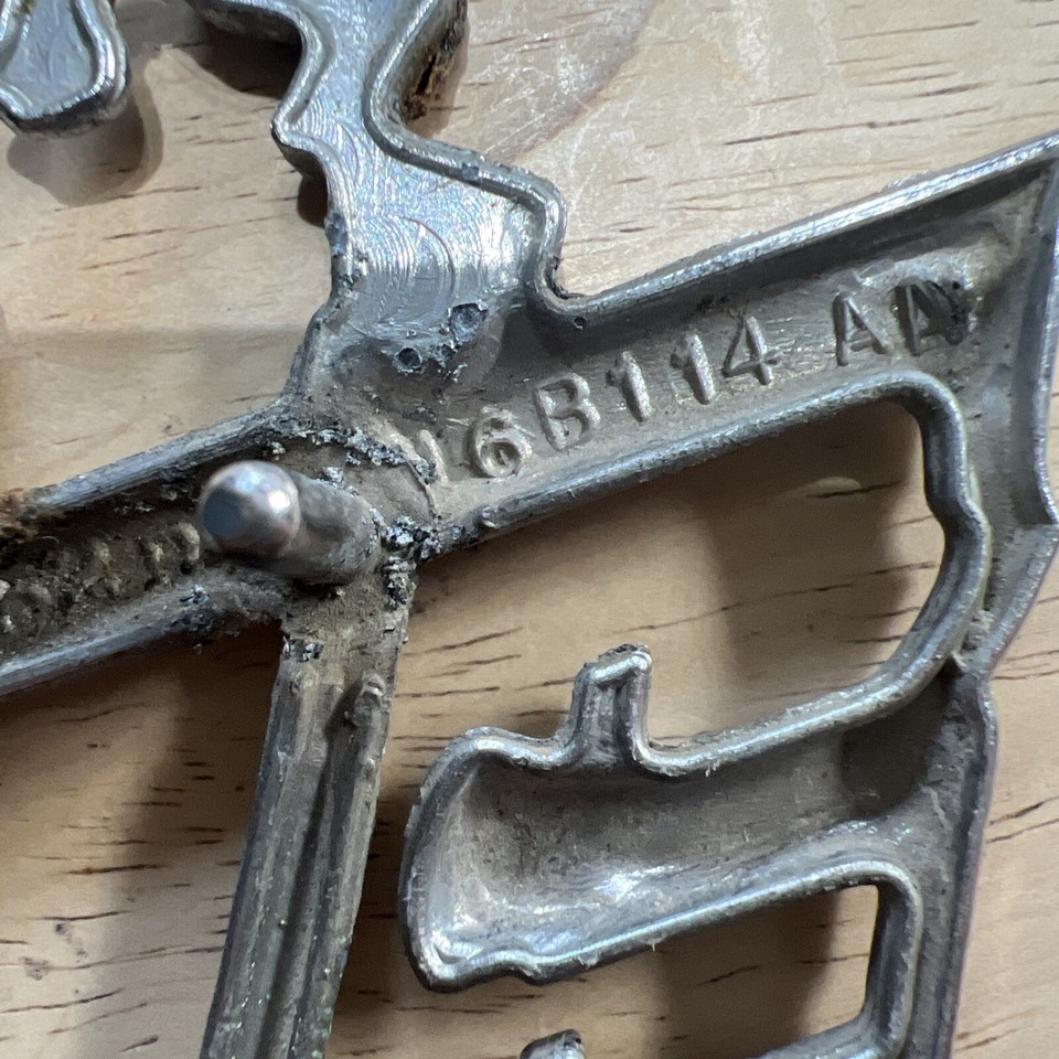 1975 Ford Pinto Script Emblem D52B-16B114-AA Original OEM 1970-1977 | eBay