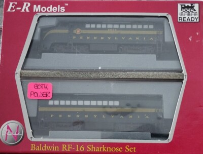 E-R Models Baldwin RF-16 Shark Nose Diesel Set Pennsylvania #2002 DCC ...