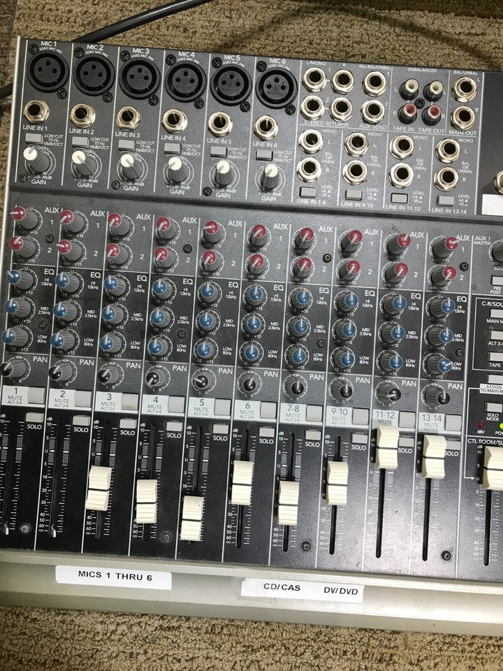 MACKIE 1402-VLZ 3 PRO / 14 CHANNEL MIC/LINE MIXER* | eBay